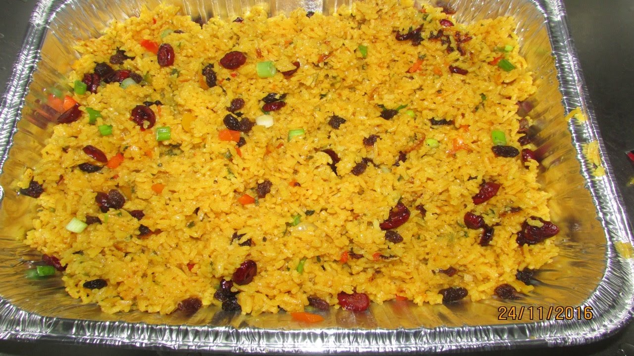 caribbean raisin rice recipe