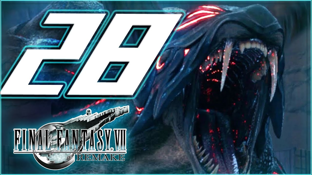 Final Fantasy VII Remake - Gameplay Walkthrough Part 28 Type-0 Behemoth ...
