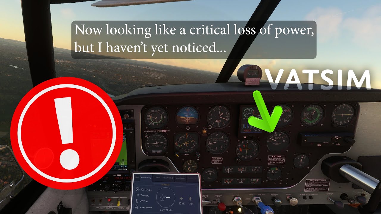 Engine Semi-Emergency on arrival into Manchester | VATSIM Unicom | A2A ...