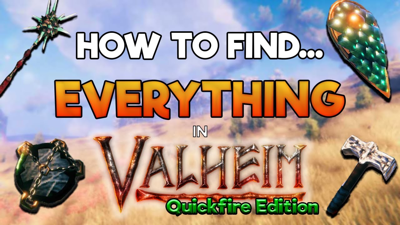 How To Find EVERY RESOURCE in Valheim | Iron, Silver, Black Metal and ...