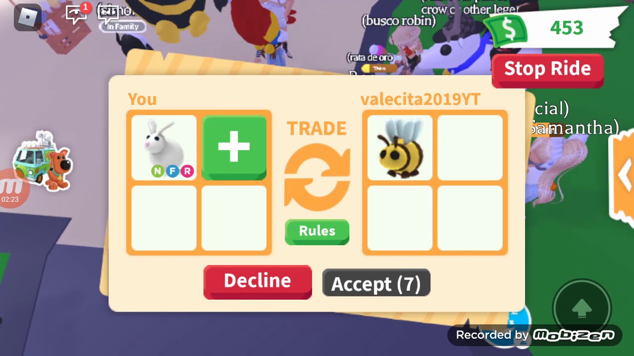 Trading neon FLY RIDE rabbit - YouTube