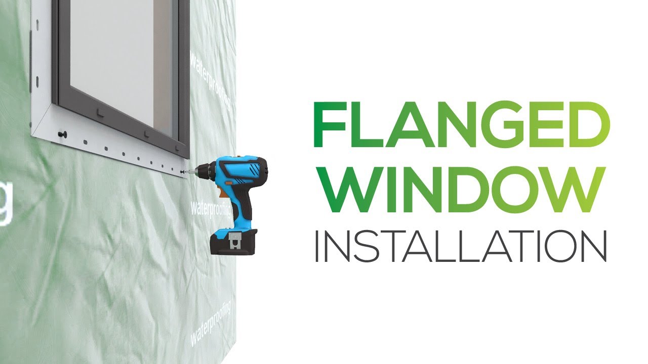 Flanged Window Installation - YouTube