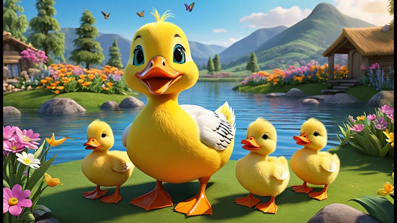 Five Little Ducks | Fun Counting Song for Kids | Nursery Rhymes & Kids ...