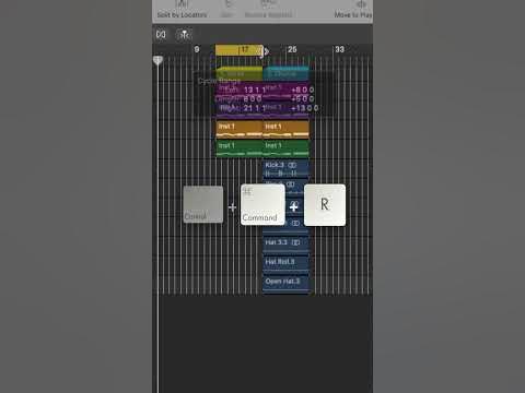 Repeat section between locators in Logic Pro! #logicpro #logicprox #musicproduction # ...
