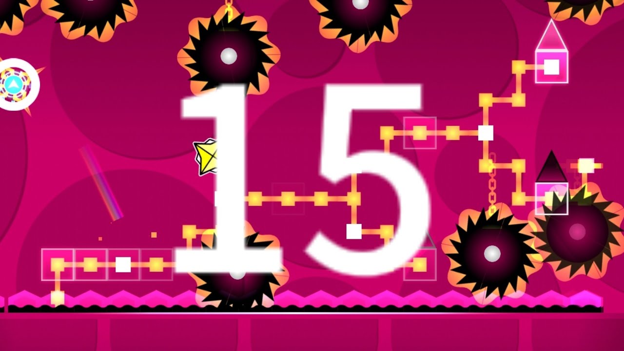 Geometry dash 2.2 level 15: electrodynamix en 100% - YouTube