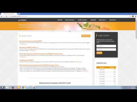 CARA CEK NIM (NOMOR INDUK MAHASISWA)