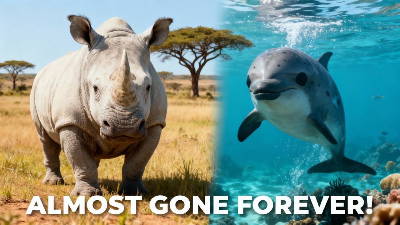 The 5 Rarest Animals in the World - YouTube