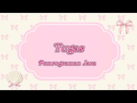 Tugas 6 Pemrograman Java || Polimorfisme - YouTube