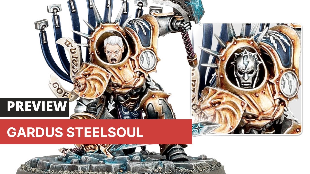 Gardus Steel Soul Preview - Age of Sigmar Stormcast Eternals - YouTube