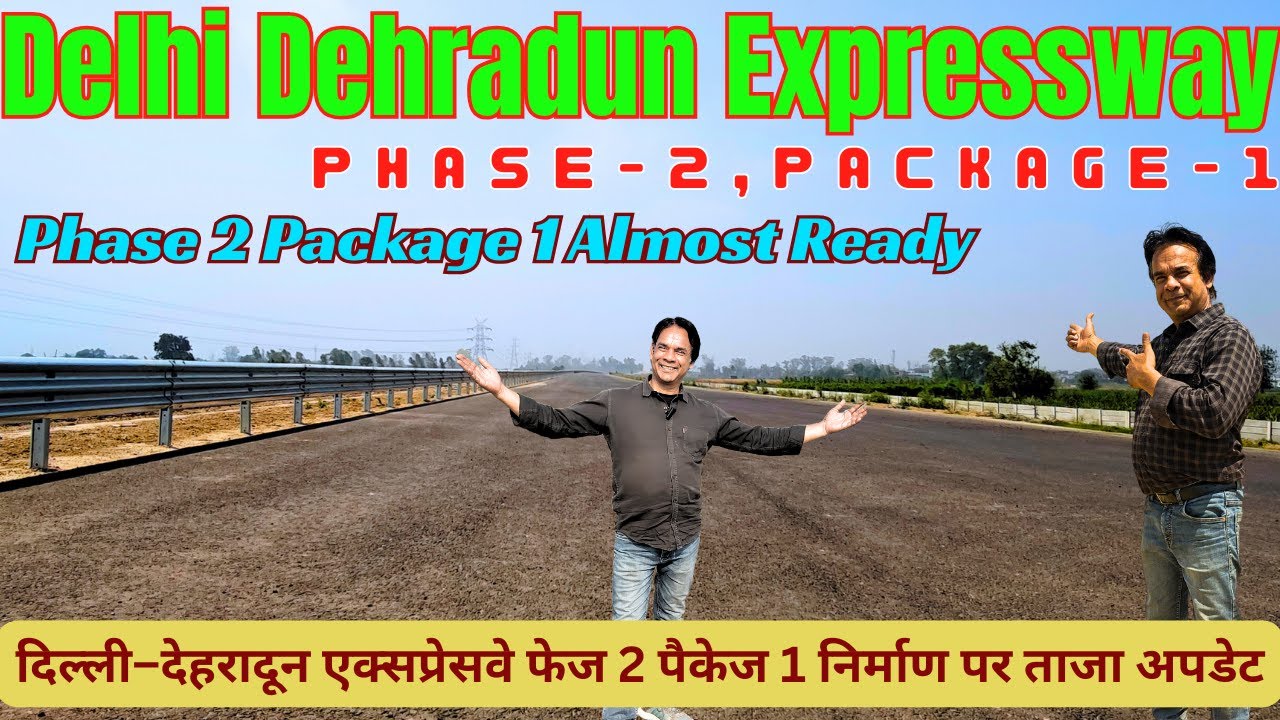Delhi-Dehradun Expressway Progress | Expressway Construction Update | Atanu Dhar | Vlogs - YouTube
