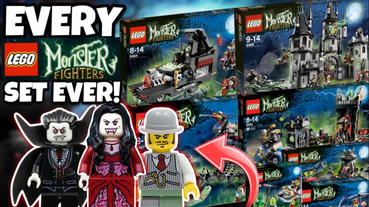 *EVERY SINGLE* LEGO Monster Fighters Set Ever! (2012) - YouTube