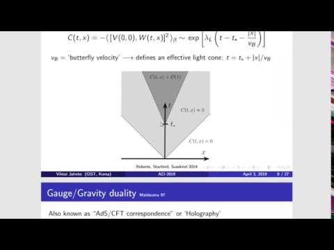 Virtual Seminar: Viktor Jahnke "Chaos and entanglement spreading in a ...