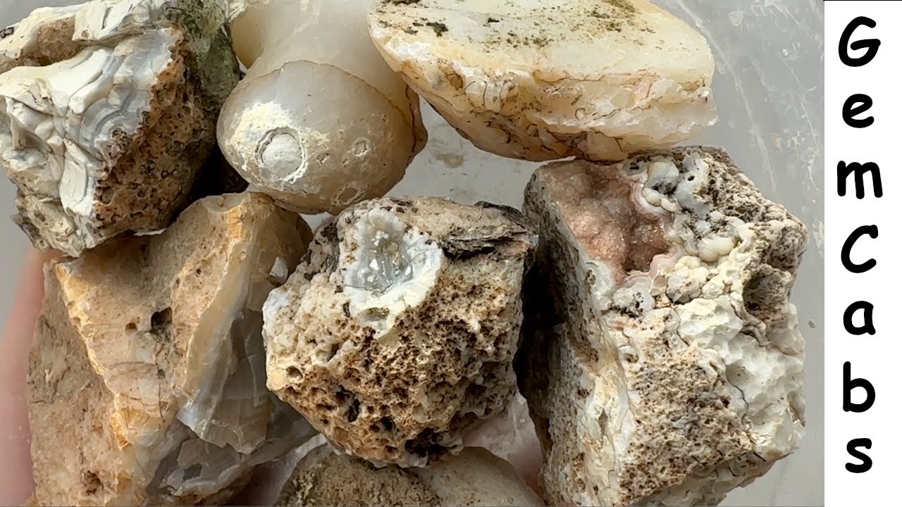 Group of Arizona Agates Cut Open to Reveal What is Hiding Inside 12 21 ...
