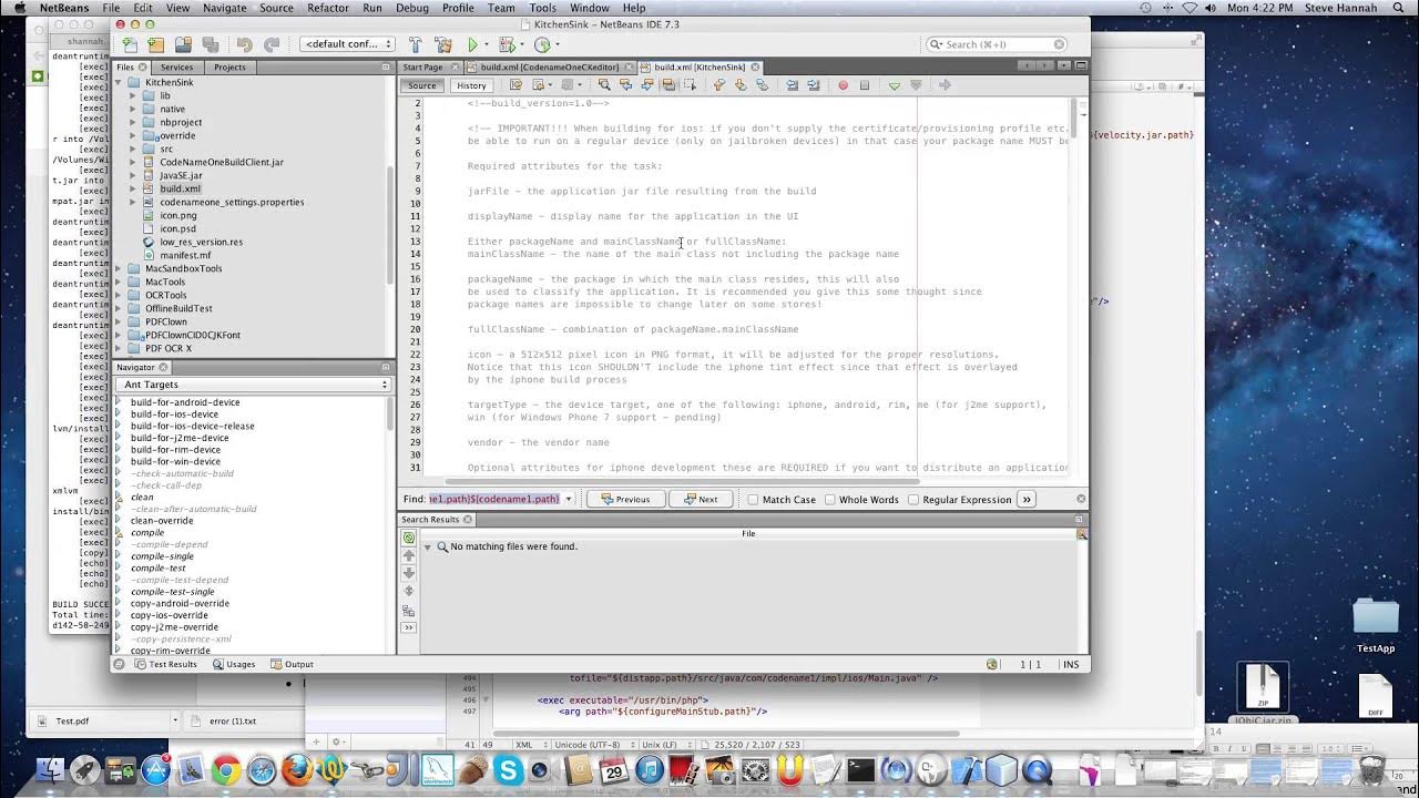 Building iOS App using Codename One offline build tools - YouTube