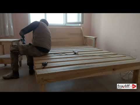 AHŞAP KOMİDİN YAPIMI (wooden nightstand)