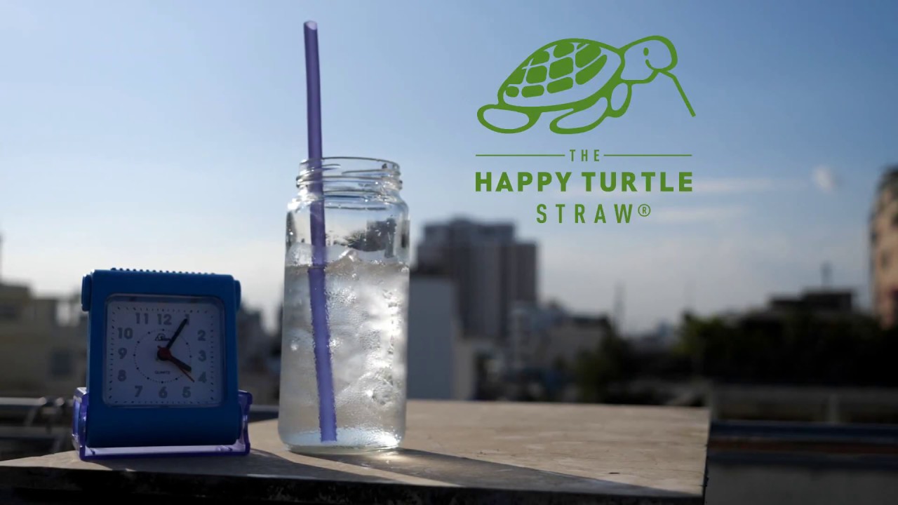 The Happy Turtle Straws last for more than 2 hours - YouTube