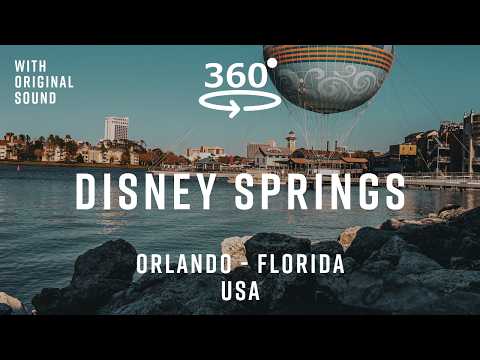 Disney Springs – Orlando, Florida 🇺🇸 | Walking Tour 360° - YouTube