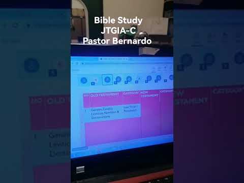 BIBLE STUDY - New Testament - Pastor BERNARD GAPASIN - YouTube