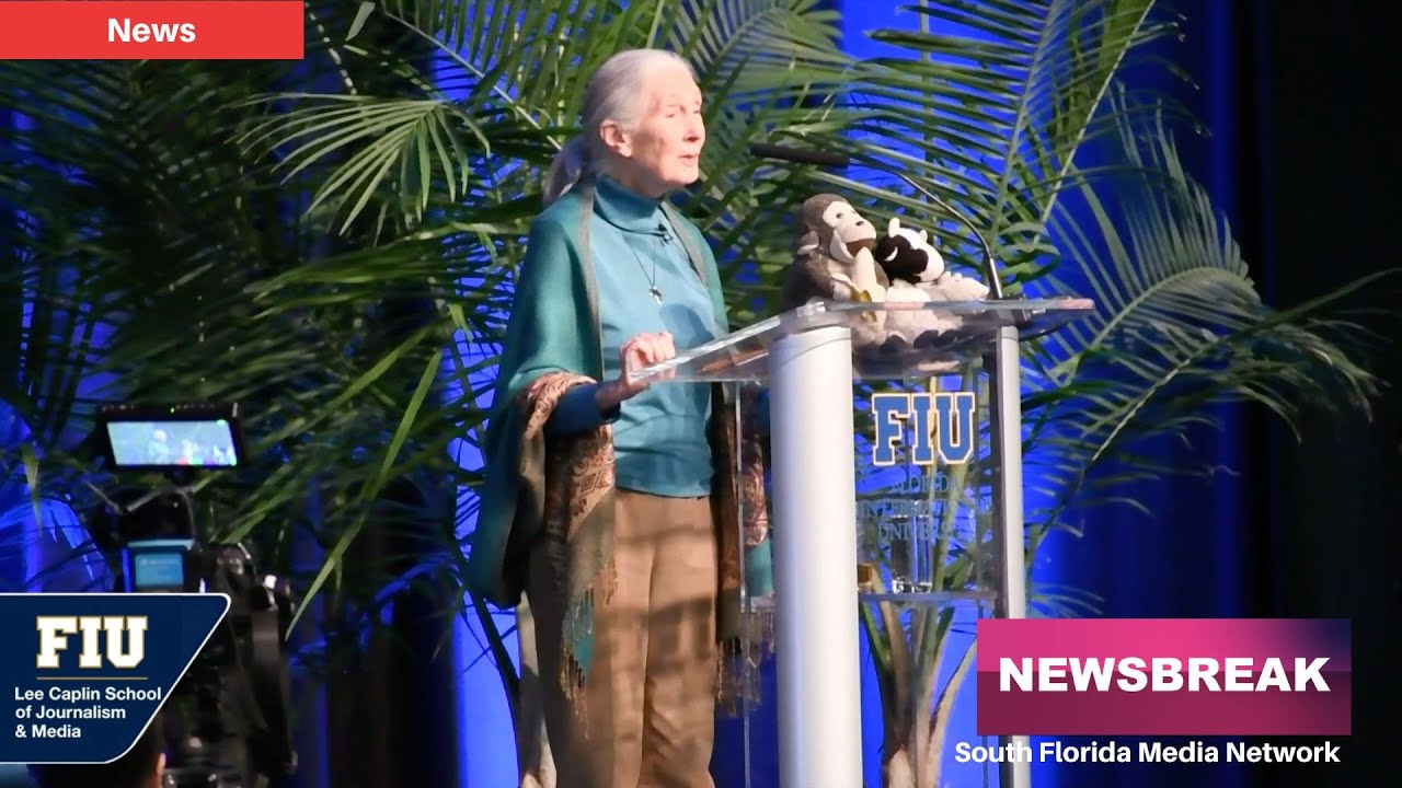 Dr. Jane Goodall visits FIU - YouTube