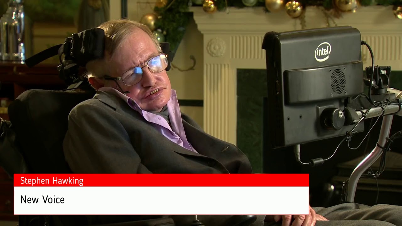 Stephen Hawking's New Voice - YouTube