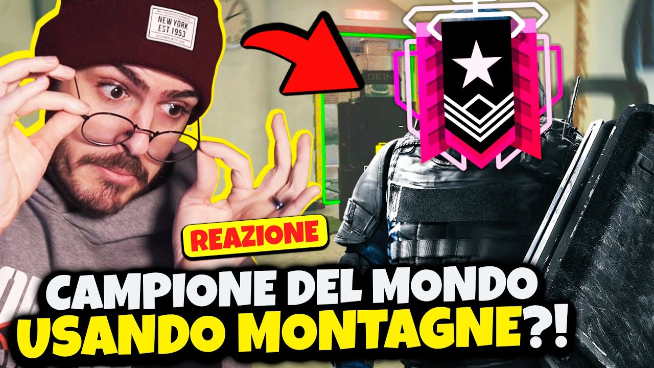 ECCO il MIGLIOR MONTAGNE su R6!!! - R6 Siege ITA Reazione - YouTube