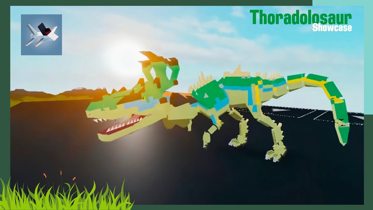 Thoradolosaur showcase | Plane crazy • Roblox - YouTube