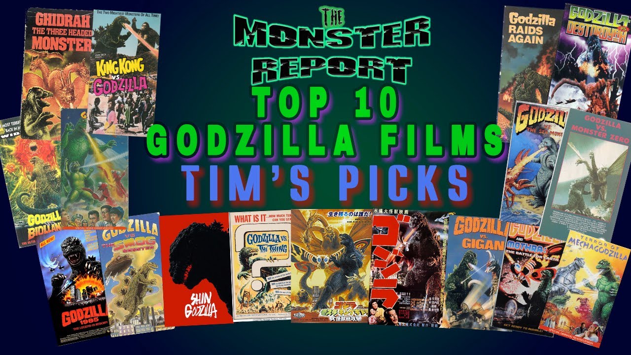 Tim's Top 10 Godzilla Films (with Guest Tim Mayer) - YouTube