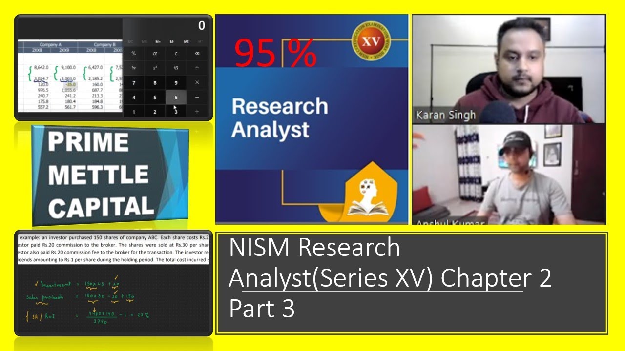 NISM Research Analyst Exam Chapter 2 Part 3 - YouTube