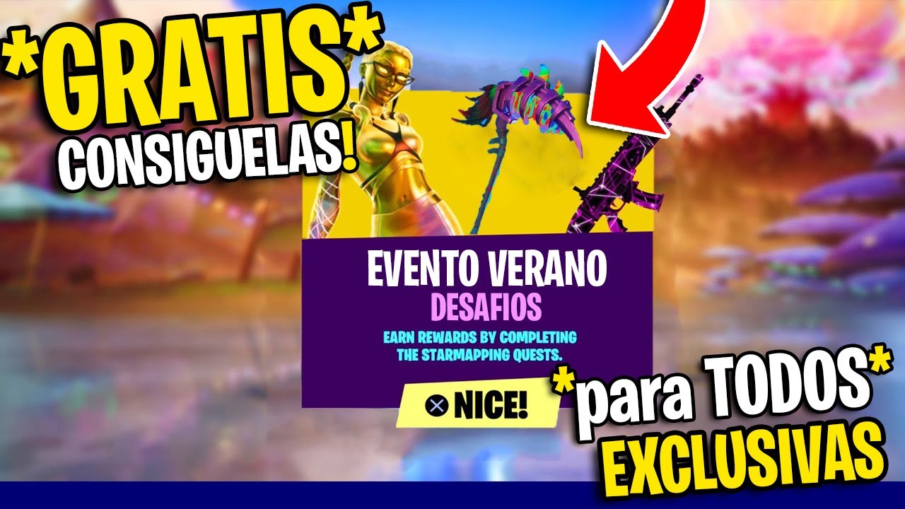 Como Conseguir Gratis Las Nuevas Recompensas De Verano Fortnite ๐๐ฑ