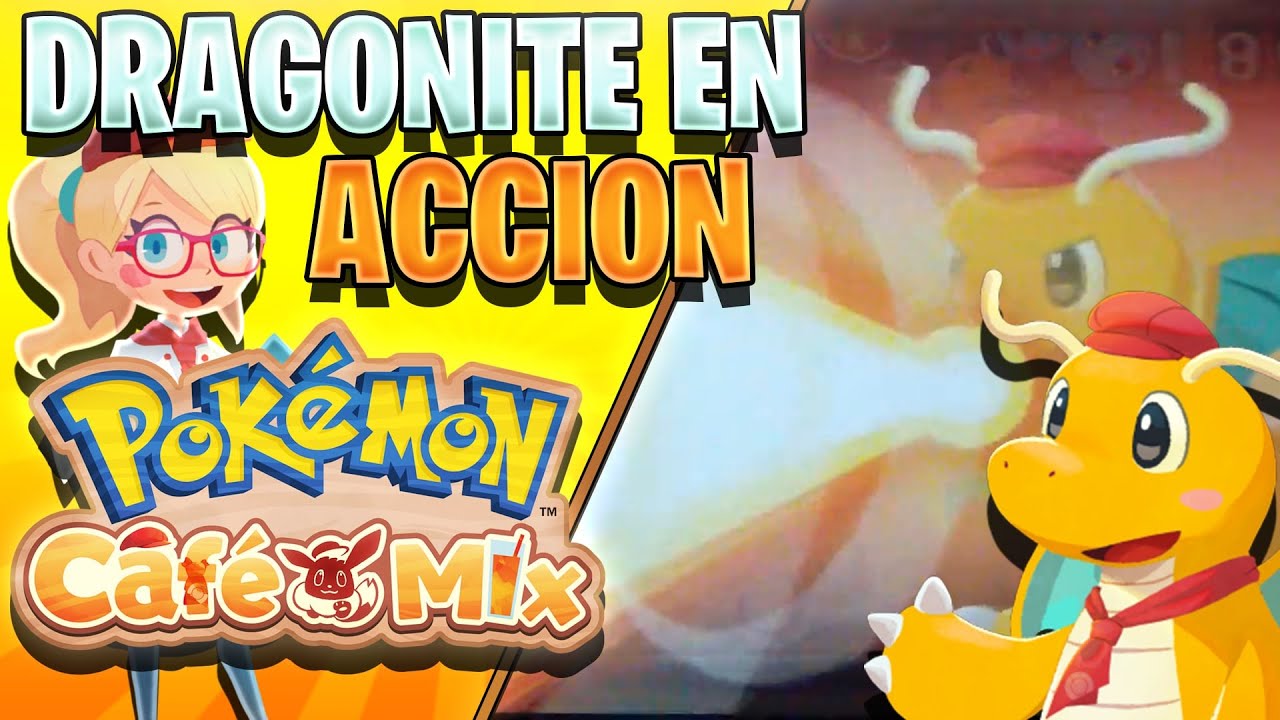 🔥👉¡¡DRAGONITE en ACCION en POKEMON CAFE MIX!! COMO ES SU DESTREZA y el ...