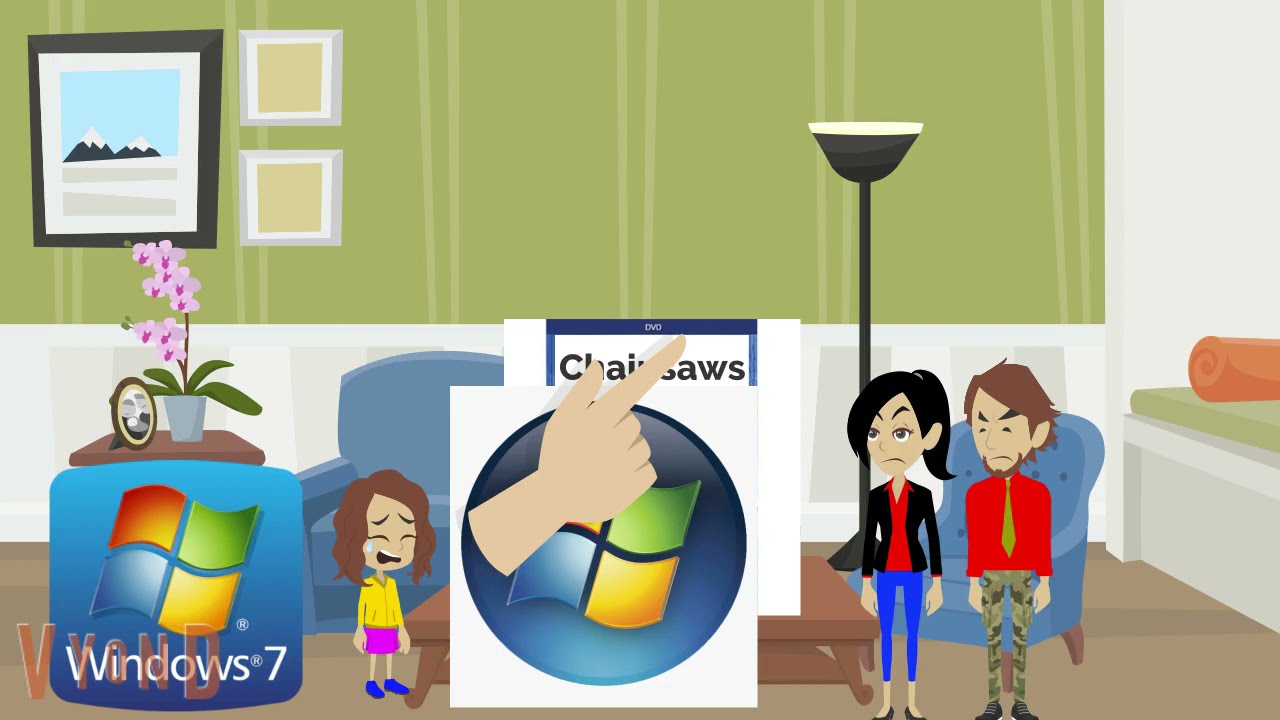 Windows Vista messes up Frozen/Grounded - YouTube