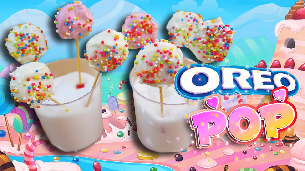 โอริโอ้ ป๊อป OREO PoP : ทำขนมง่ายๆ สไตล์ เบาหวิว - How to make Oreo Pop ...
