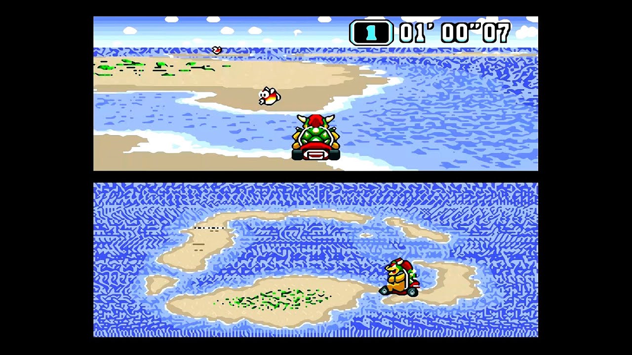 Super Mario Kart - Koopa Beach 1 - 1.06.18 - YouTube
