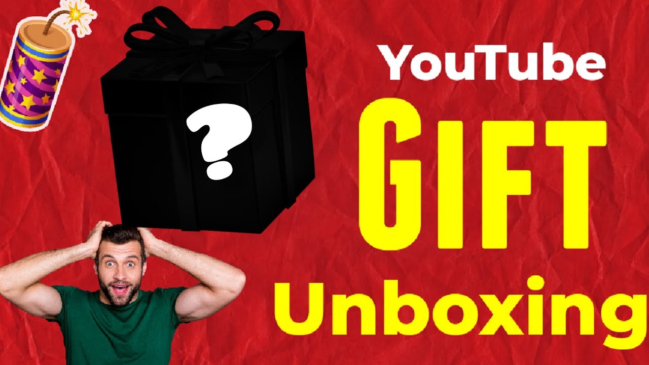 Gift from YouTube 😱 what is inside ??!! YouTube gift unboxing - YouTube