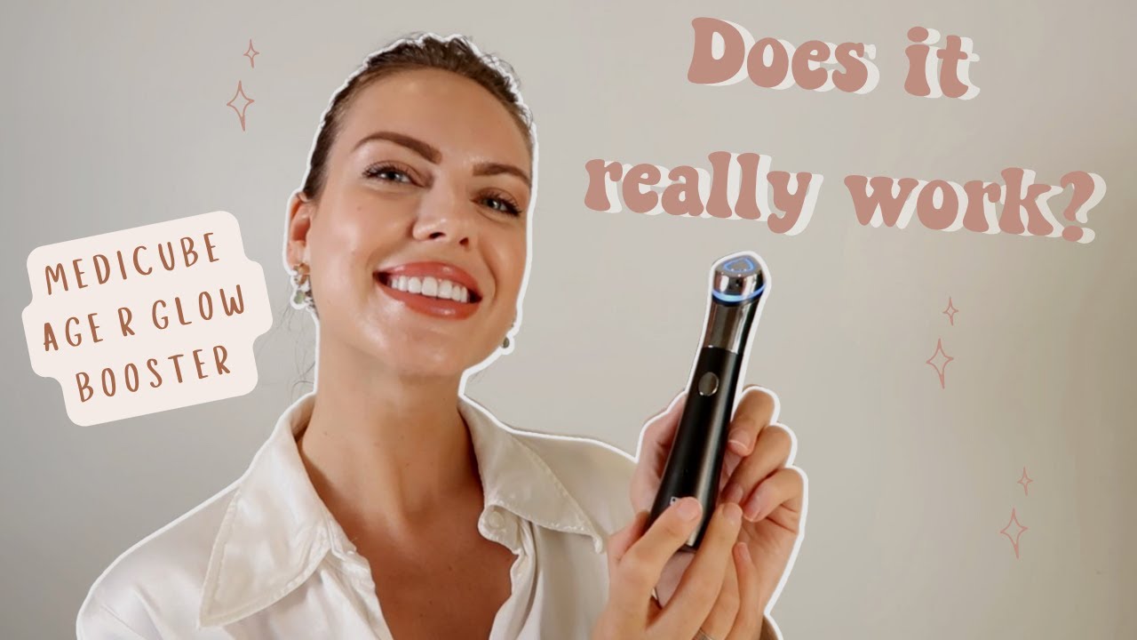 Medicube Age R Glow Booster Review at home device for glowy skin - YouTube