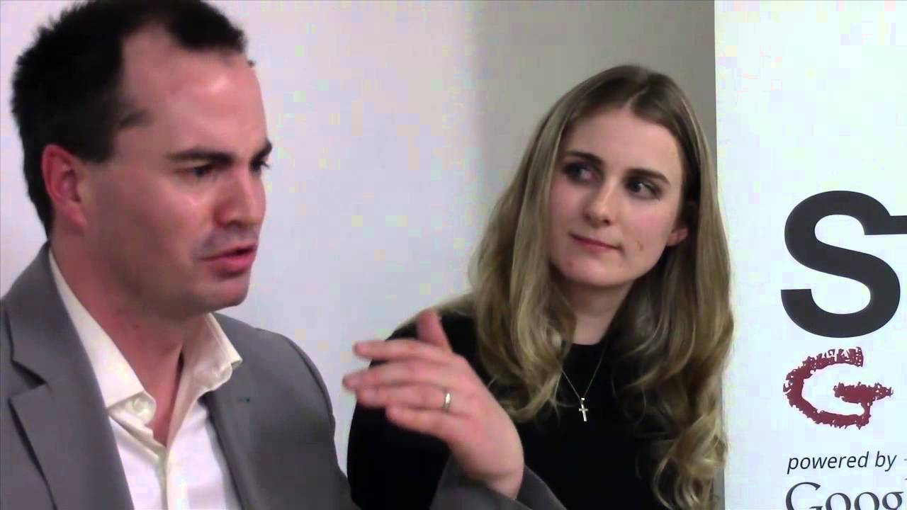 David and Stephanie Ciccarelli (Voices.com) at Startup Grind London ...