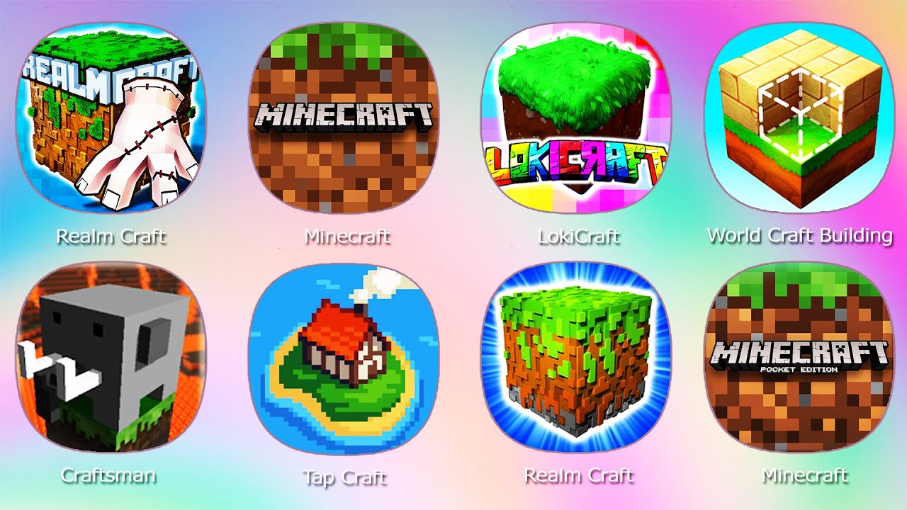 Minecraft,Realm Craft,LokiCraft,Craftsman,World Craft Building,Tap ...