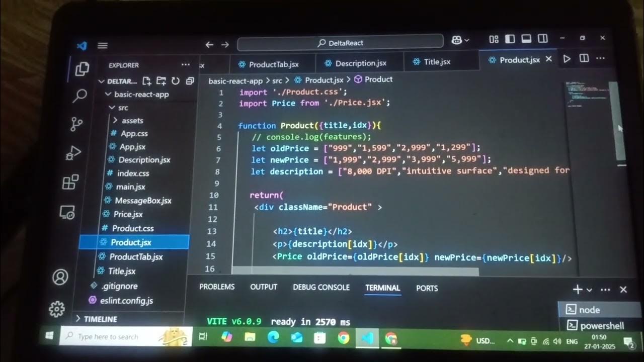 Web Development Challenge Day 243: Small Activity using React Components - YouTube