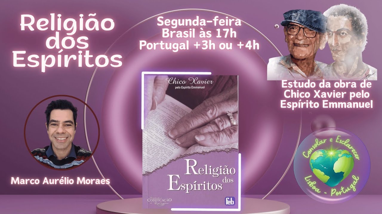 Religião dos Espíritos | Pureza | Marco Aurélio Moraes - YouTube