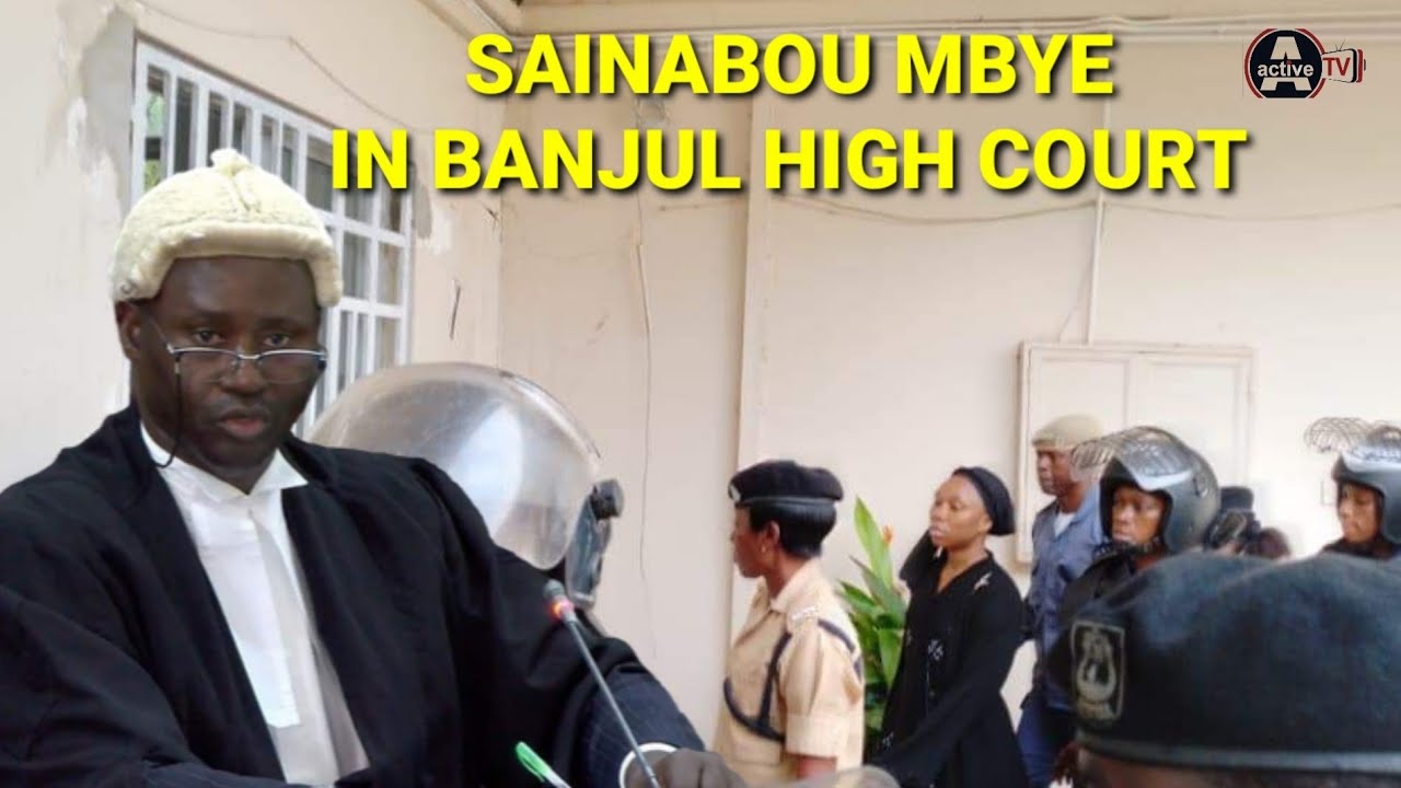 Sainabou Mbye & 2 Others Facing JUSTICE Ebrima Jaiteh At The High Court ...