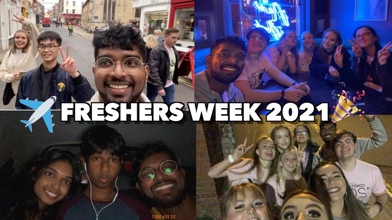 FRESHERS WEEK VLOG! (SG TO YORK) - YouTube