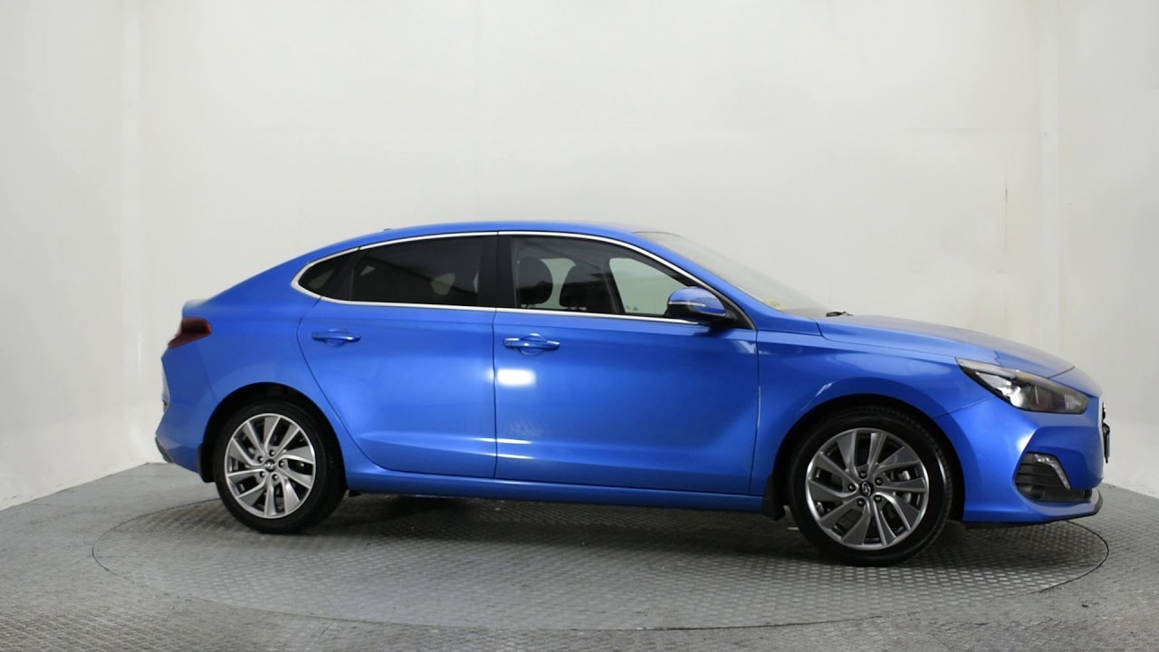 2019 Hyundai I30 Fastback Ara Blue - YouTube