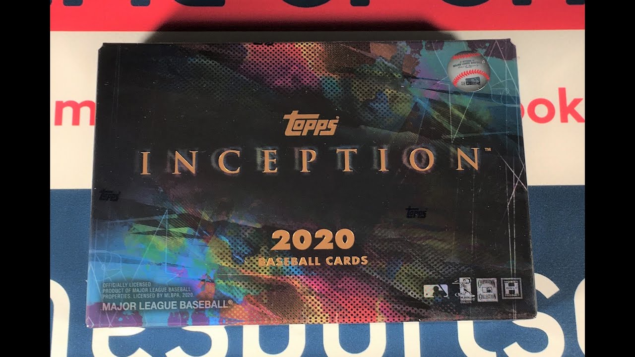2020 Topps Inception Hobby Box Break #2 - YouTube