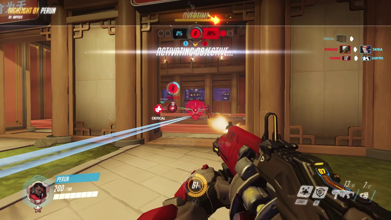 Overwatch Baptiste Přesný jako smrt :-) - YouTube