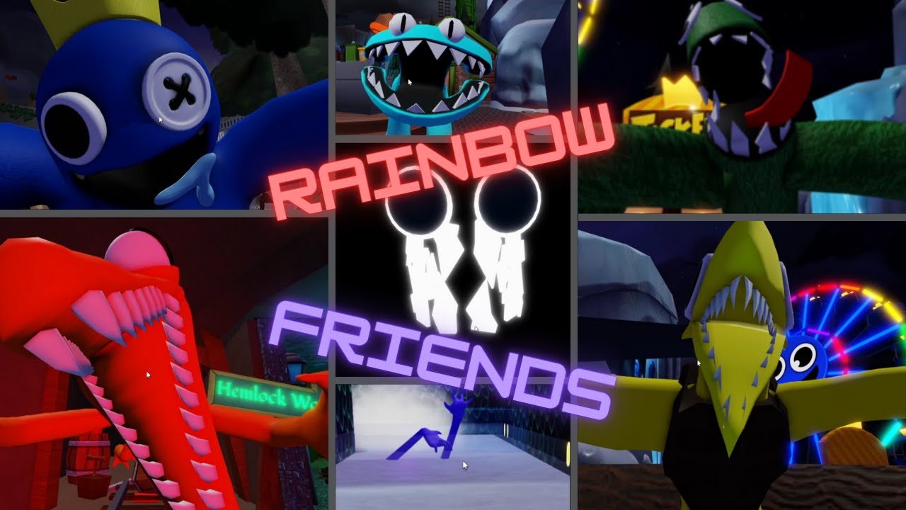 Rainbow Friends Chapter 2 (ALL JUMPSCARES) - YouTube