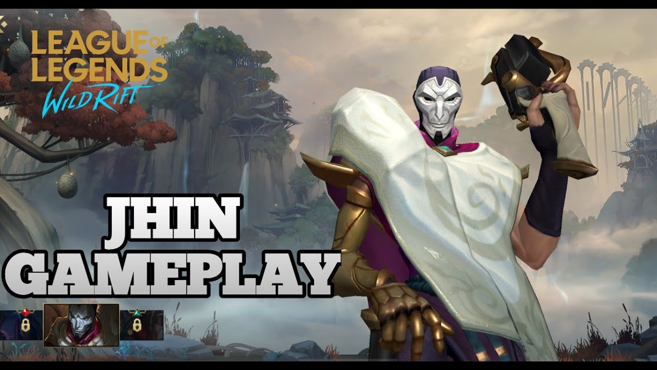 WILD RIFT: JHIN GAMEPLAY - YouTube