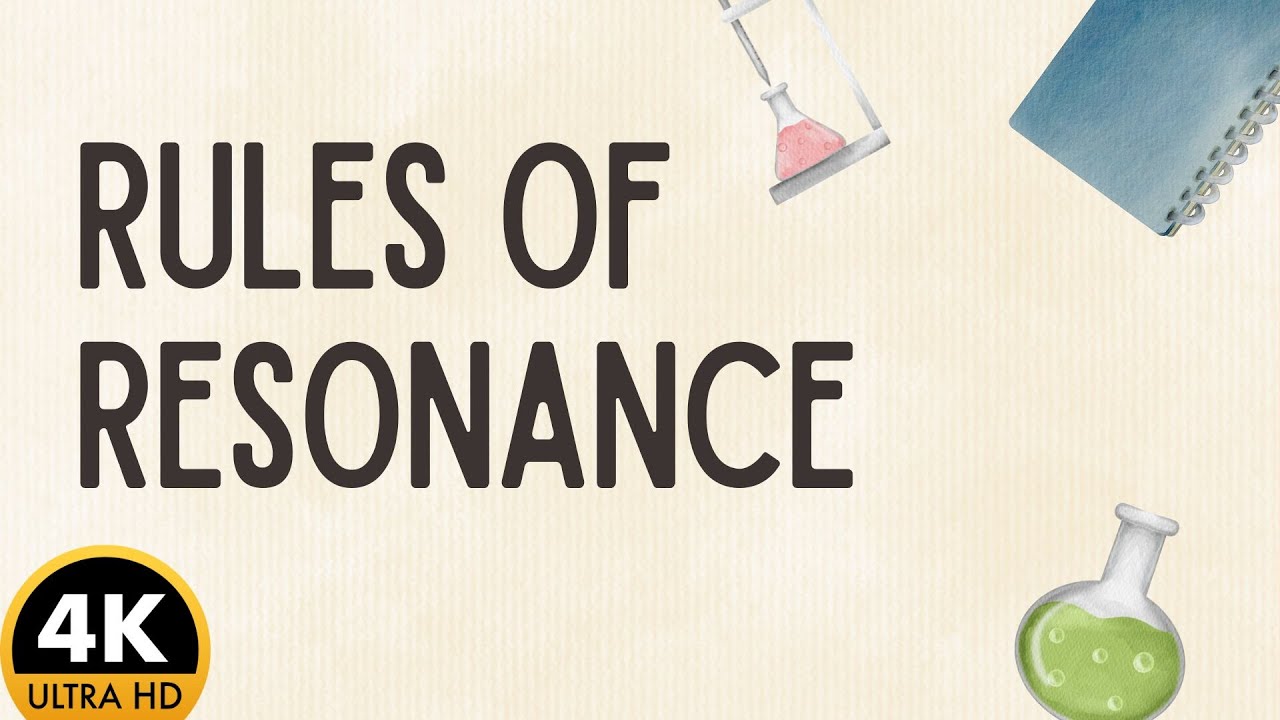 Rules of Resonance | #organicchemistry | Chemistry EduHub - YouTube