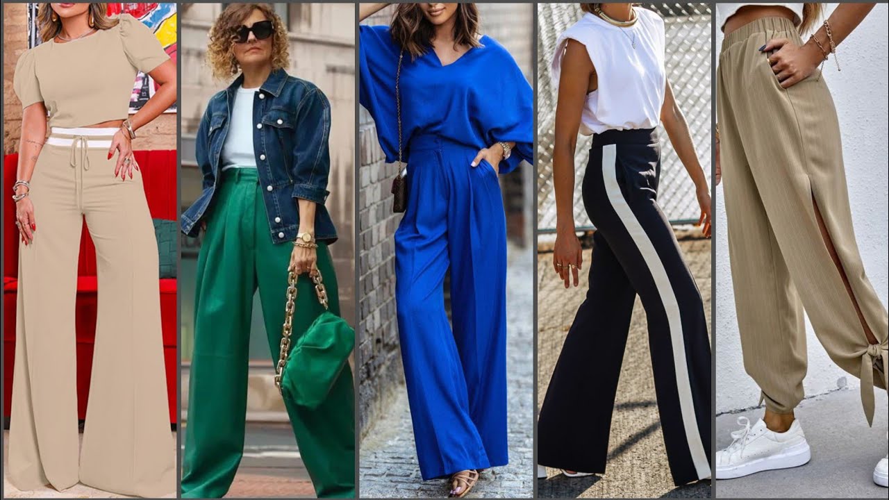 New Women Pants Designs 2025 Latest Pants for Girls Stylish Western ...