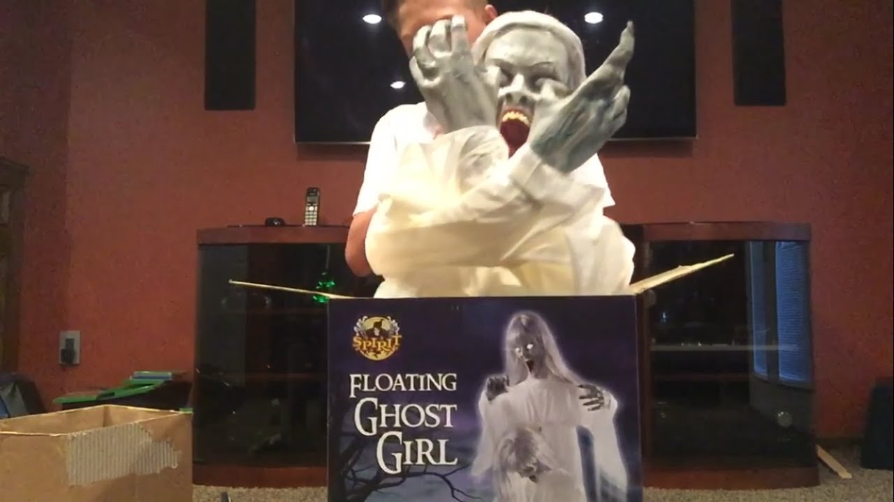 Floating Ghost Girl unboxing/setup - YouTube