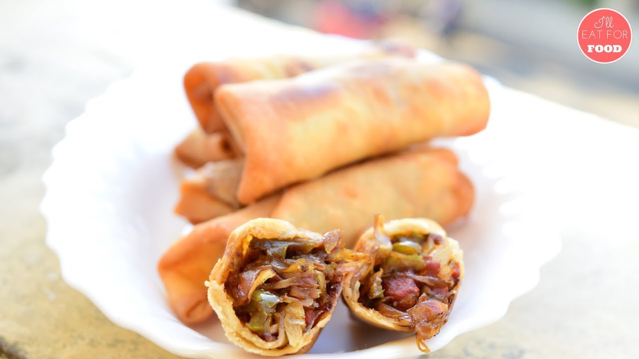 Quick & Easy Spring Rolls │Episode 111│ I'll Eat For Food - YouTube